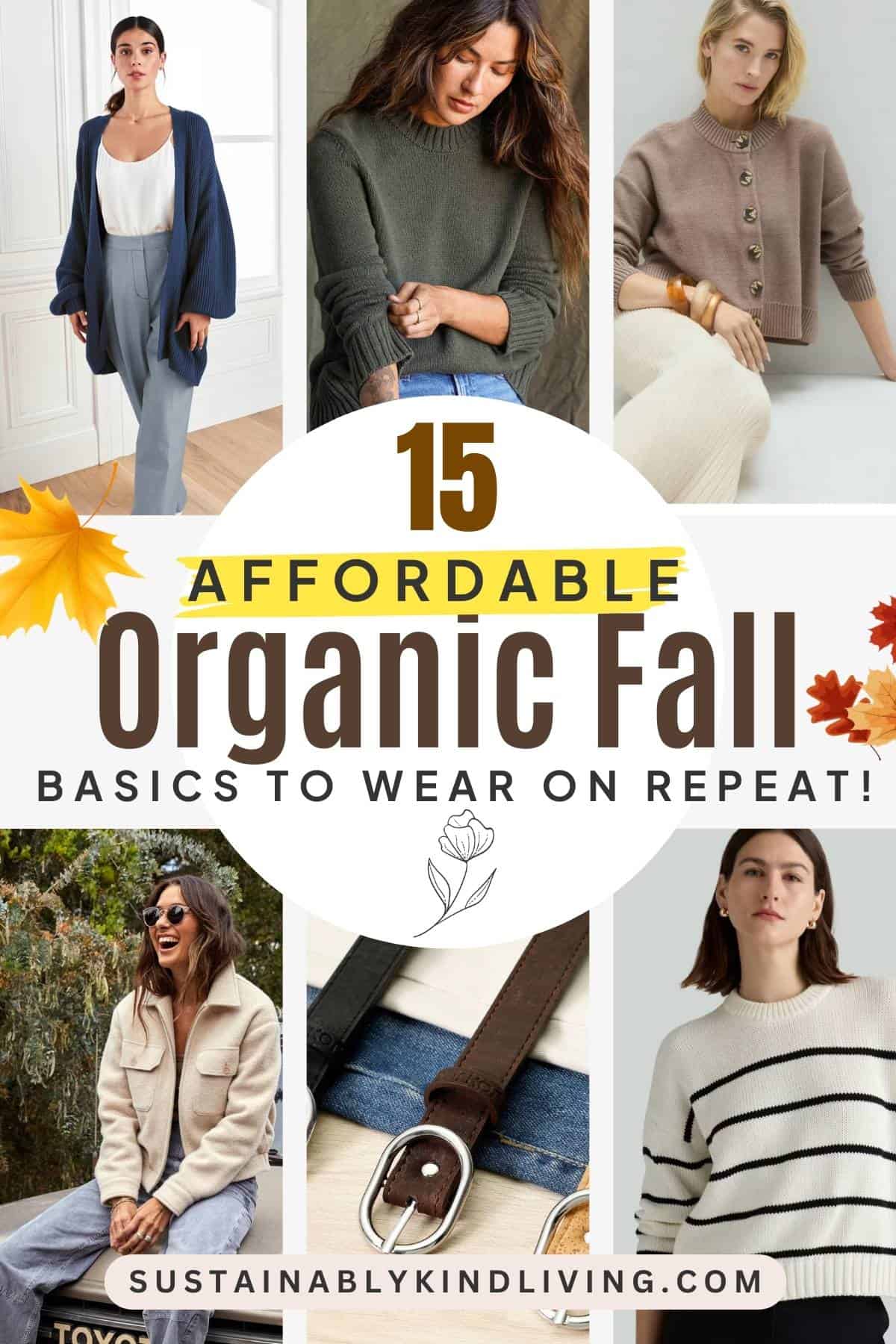 15 Affordable Organic Fall Clothing Picks Under $100 - Sustainably Kind ...
