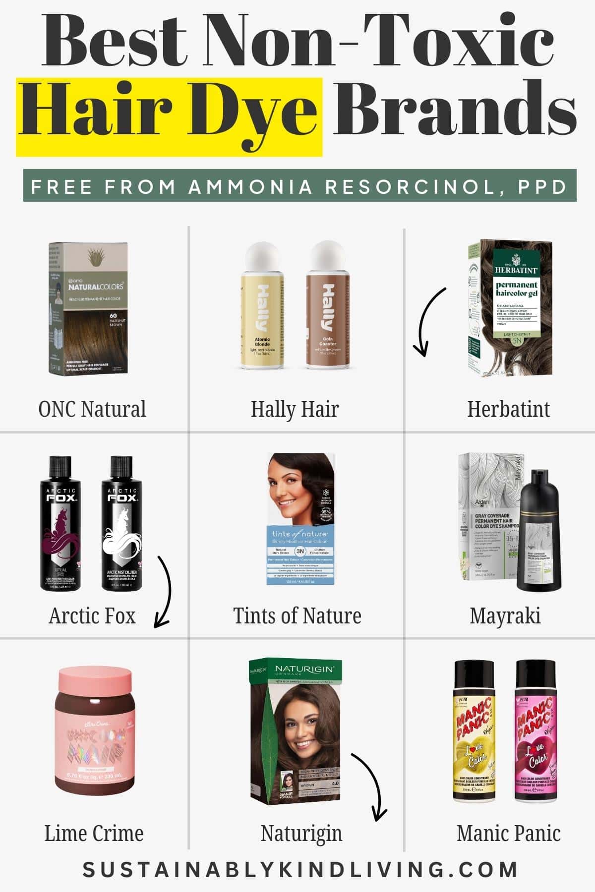 11 Best Non-Toxic Hair Dyes of 2026 | Safe, Ammonia-Free & Plant-Based ...