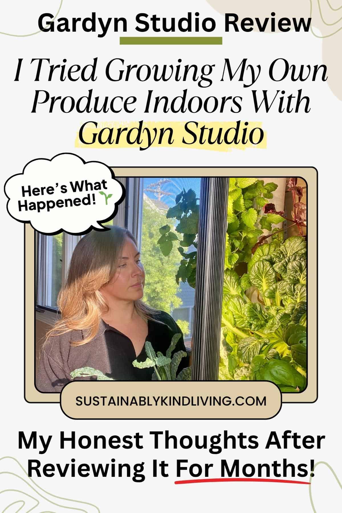 Gardyn Studio Review: My Honest Experience Growing Herbs & Veggies ...