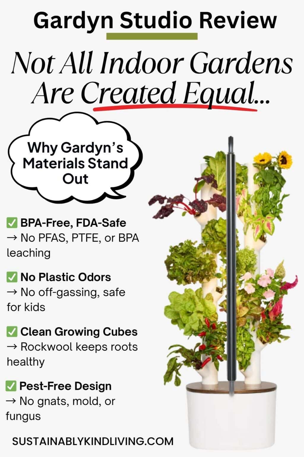 Gardyn Studio Review: My Honest Experience Growing Herbs & Veggies ...
